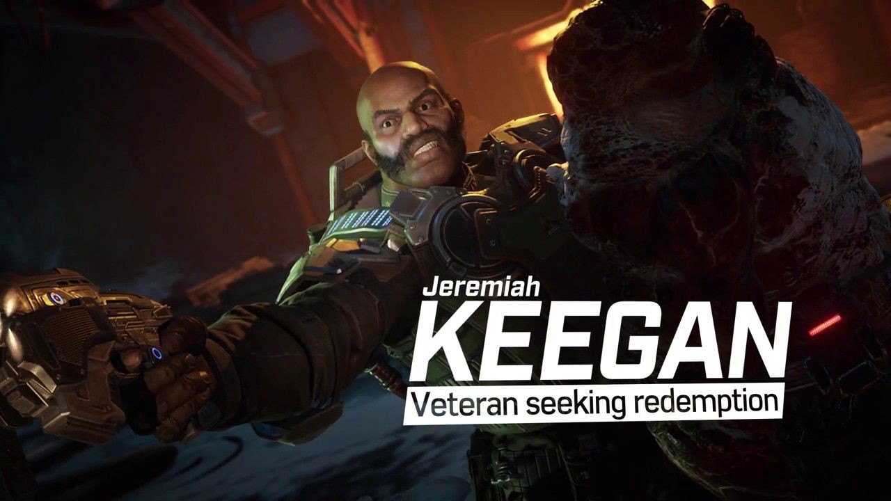 Gears of War 5: un nuovo trailer ci mostra il personaggio di Keegan ...